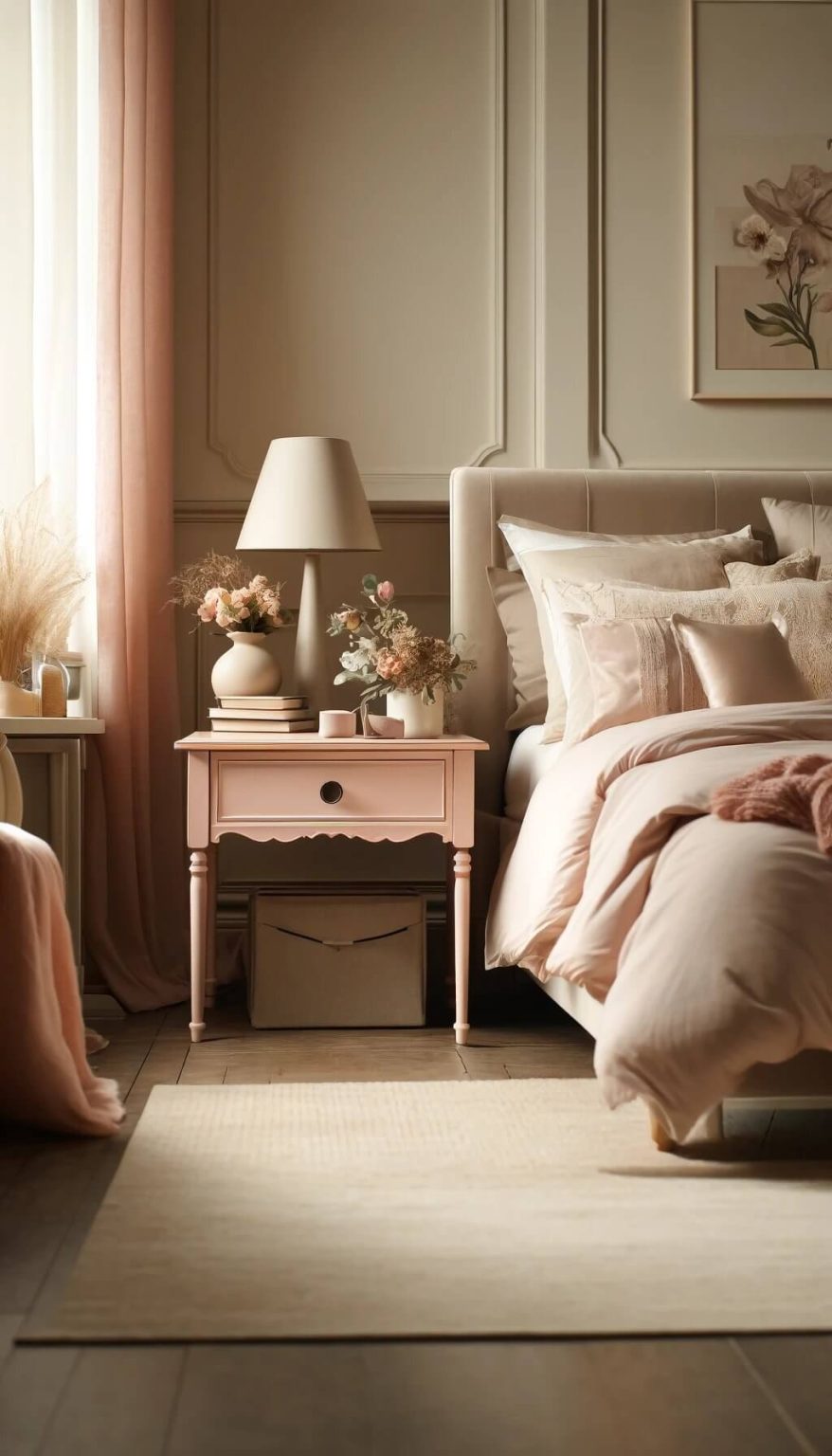 15+ Inspiring Nightstand Colors to Match Your Beige Bed (2024)