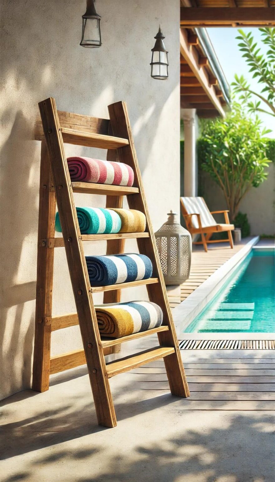 15 Clever Pool Towel Storage Ideas to Keep Your Poolside Tidy