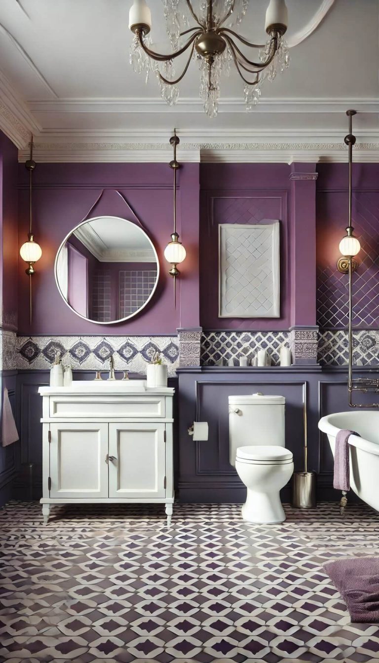 15+ Stunning Purple Bathroom Ideas That Will Inspire You (2024)