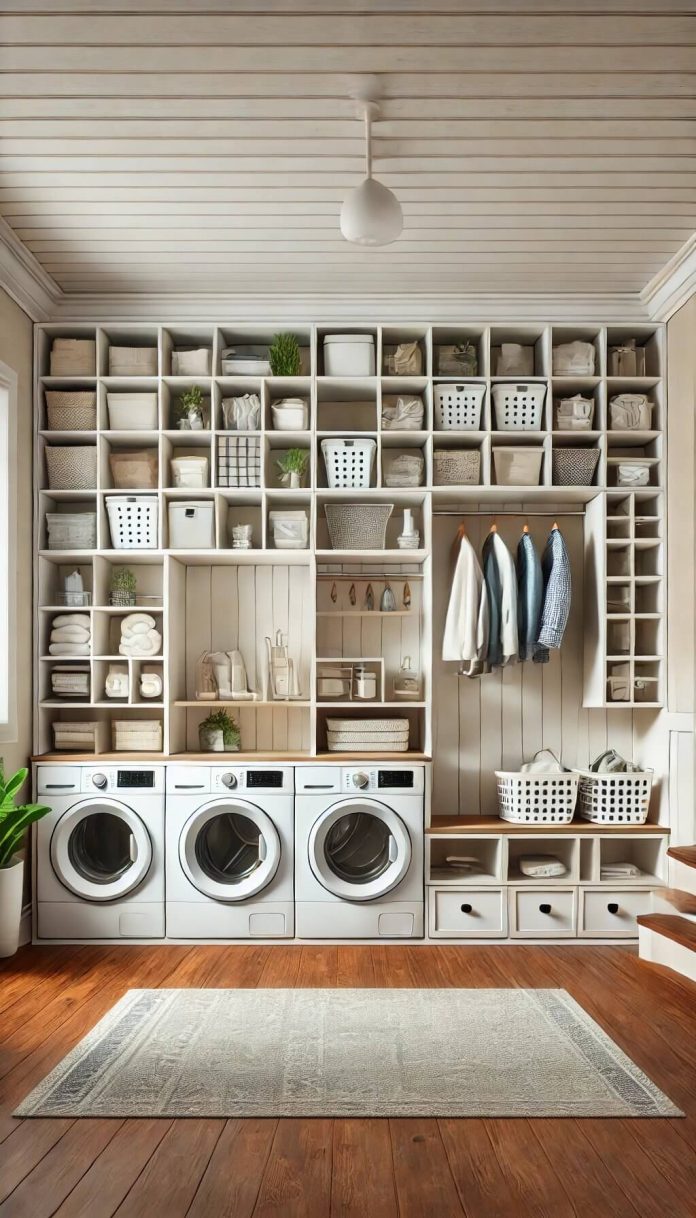 15 Genius Stacked Laundry Room Ideas to Maximize Space (2024)