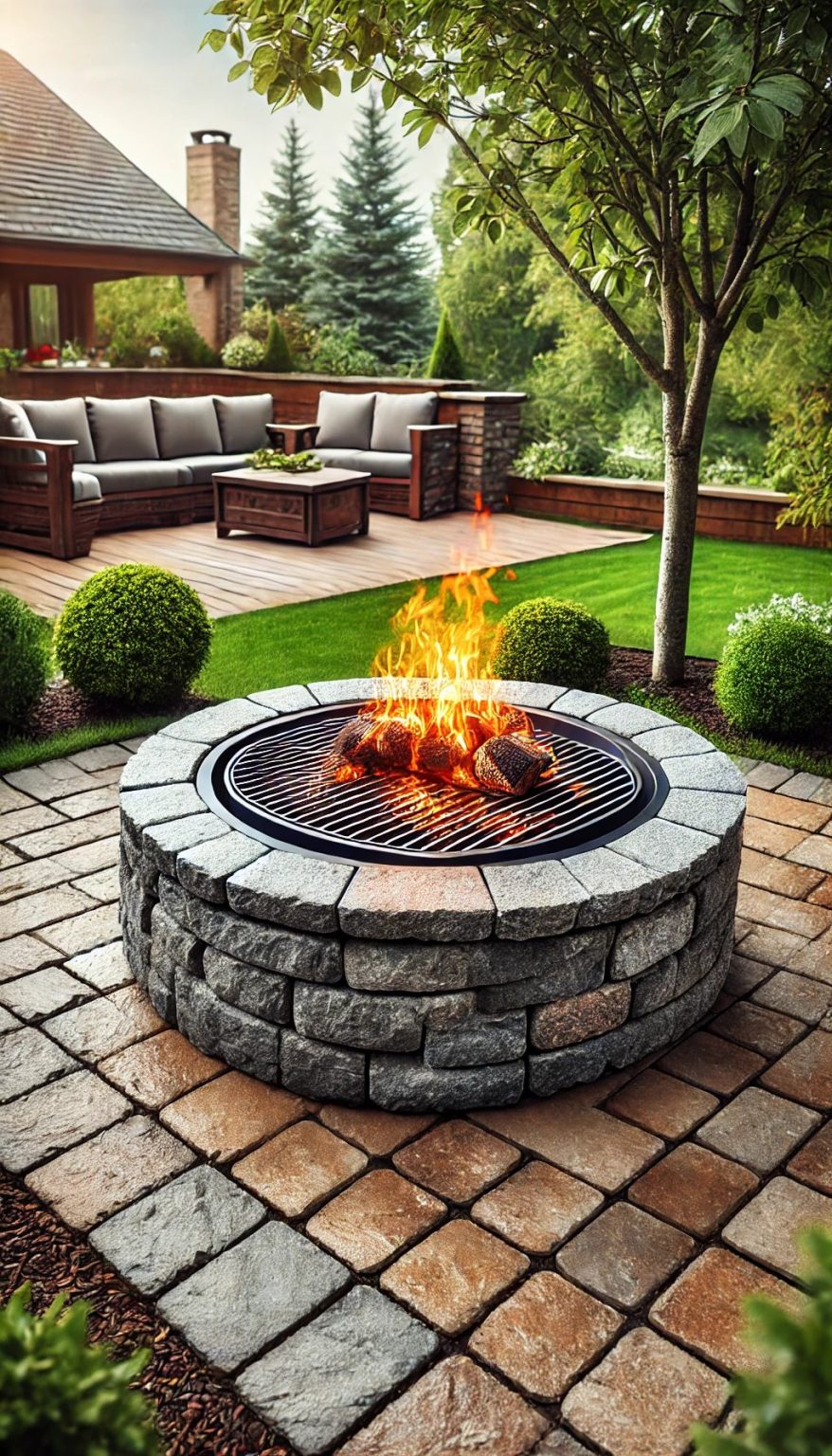 10 Stunning Stone Fire Pit Ideas That Will Transform Your Backyard (2024)