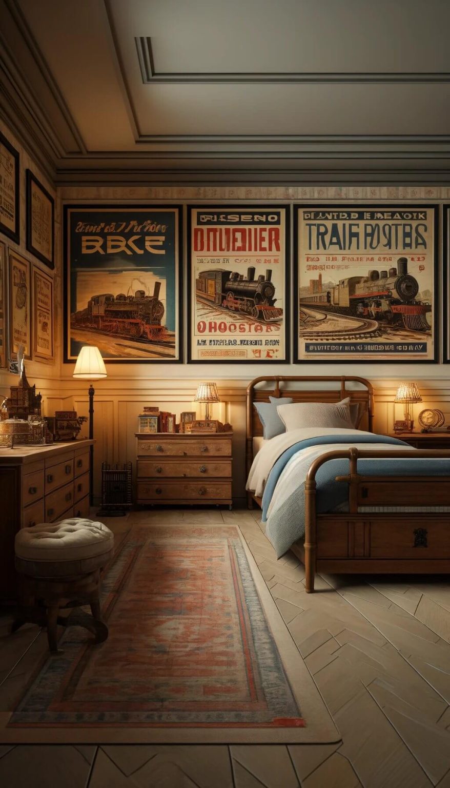 20+ Cool Train-Themed Boy's Room Ideas for Happy Kids (2024)