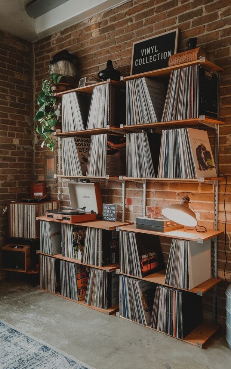 60+ Creative Vinyl Record Storage Ideas to Try Today (2025)