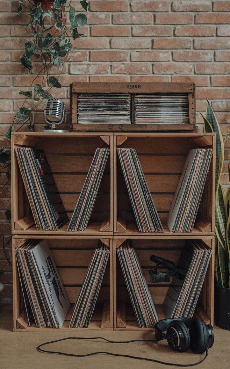 60+ Creative Vinyl Record Storage Ideas to Try Today (2025)