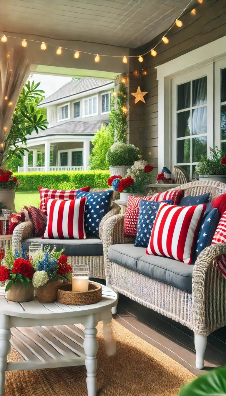 15 Stunning 4th of July Front Porch Decor Ideas You’ll Love (2024)