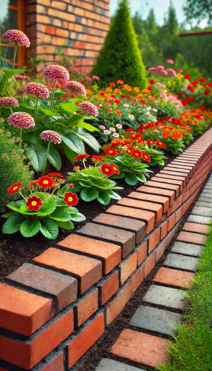 45+ Timeless Brick Edging Ideas to Enhance Your Walkway (2024)