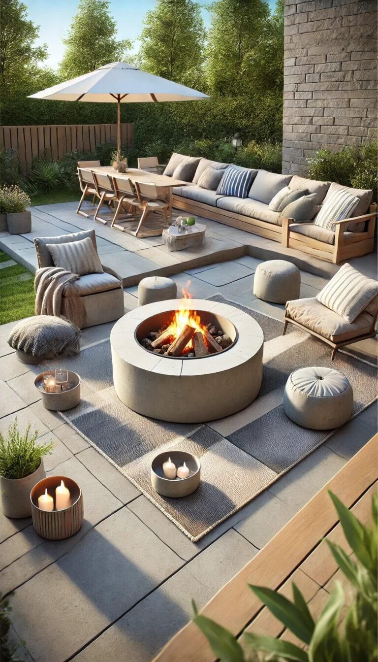 20+ Brilliant Concrete Fire Pit Ideas for Outdoor Enjoyment (2026)