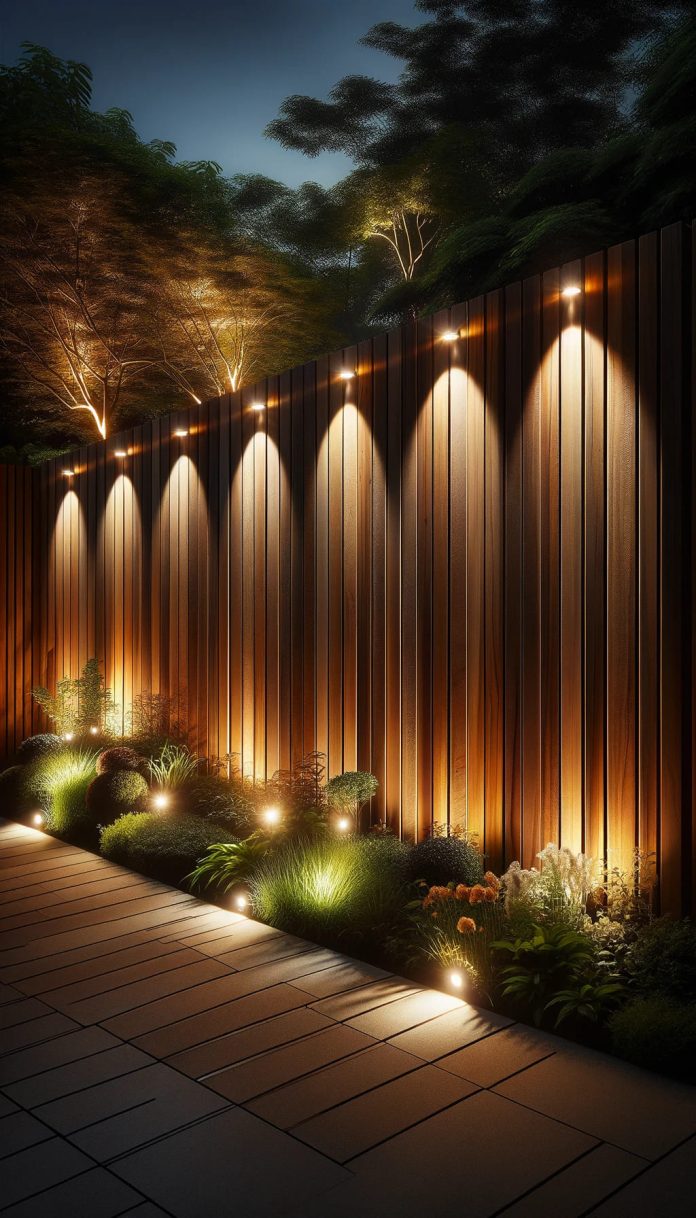 45 Creative Fence Lighting Ideas for a Magical Outdoor Space (2024)