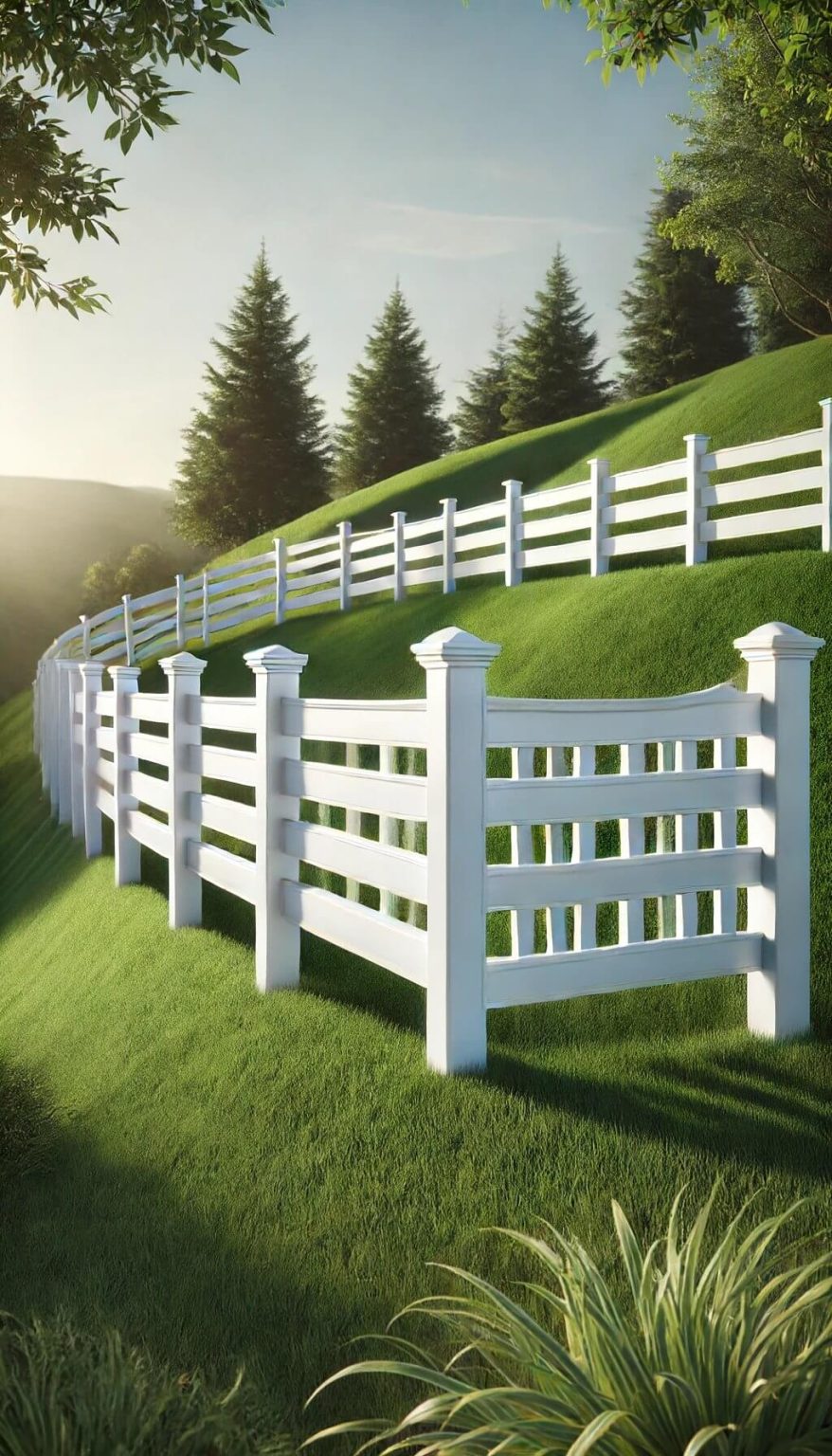 15 Brilliant Fence on Slope Ideas for a Stunning Yard Makeover (2024)