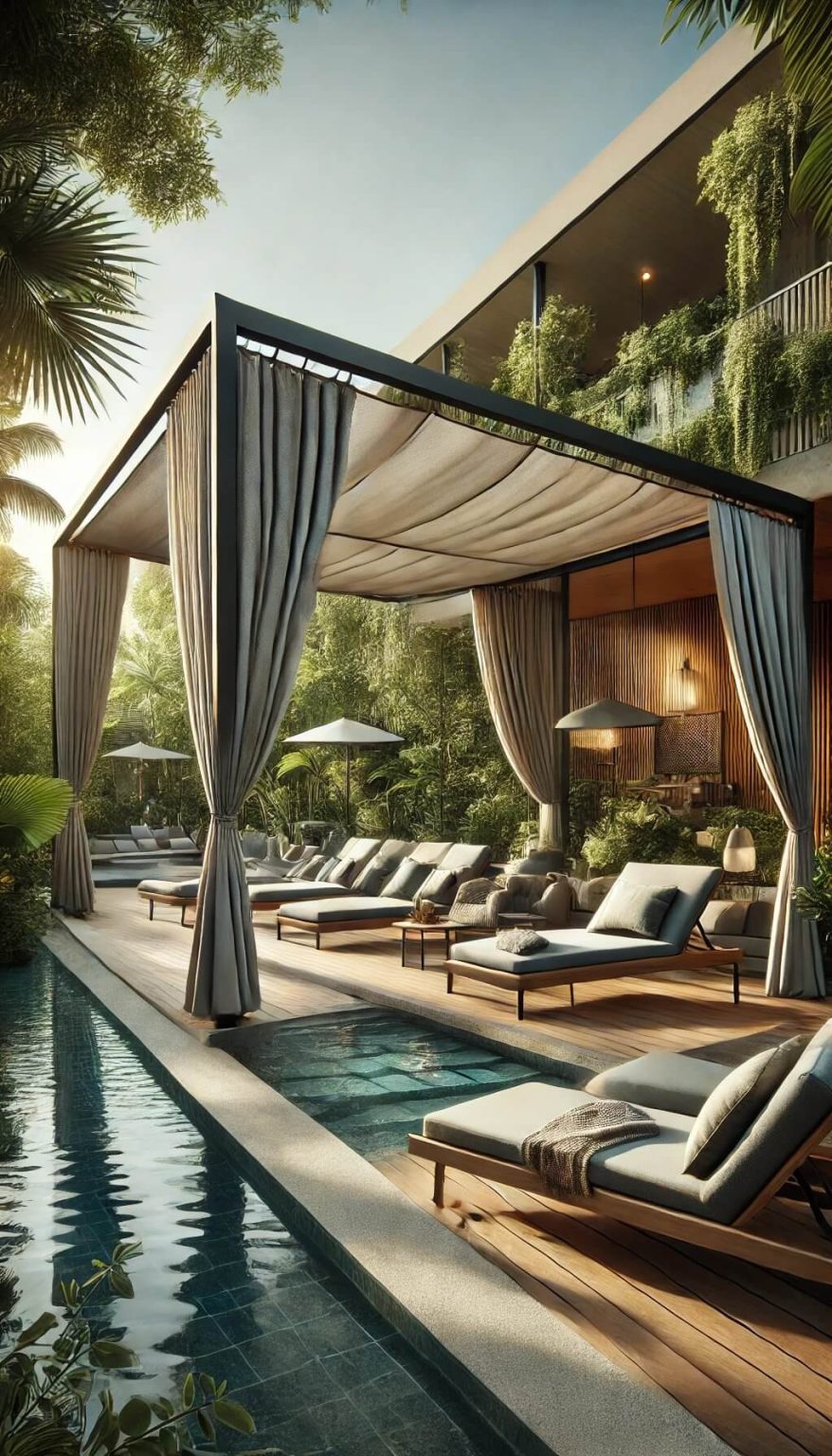 15+ Charming Pool Shade Ideas for a Cozy Retreat (2024)