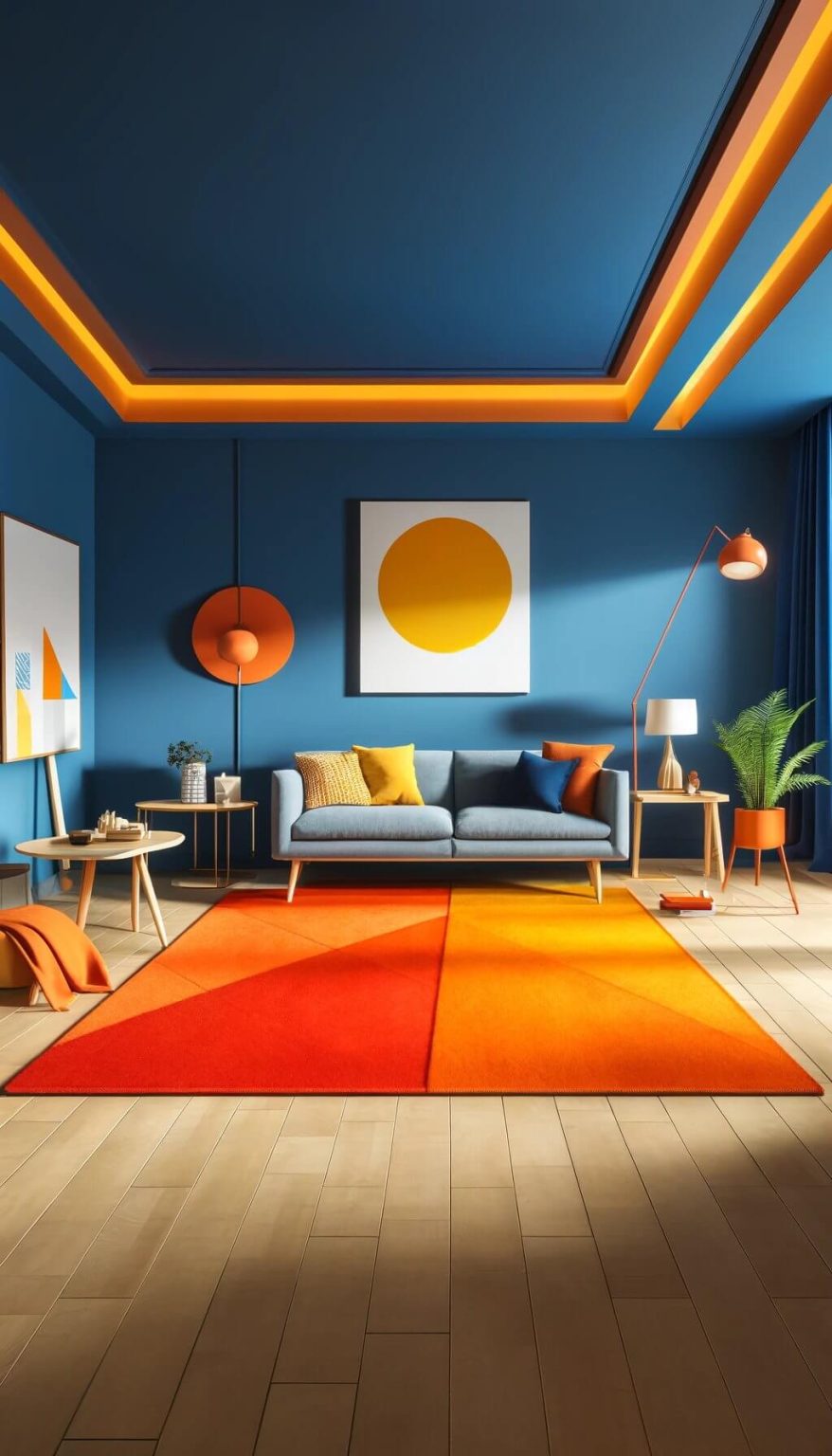 15 Stunning Rug Colors to Complement Your Blue Walls Perfectly