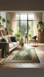 15 Vibrant Rug Colors to Refresh Your Cream Couch Look