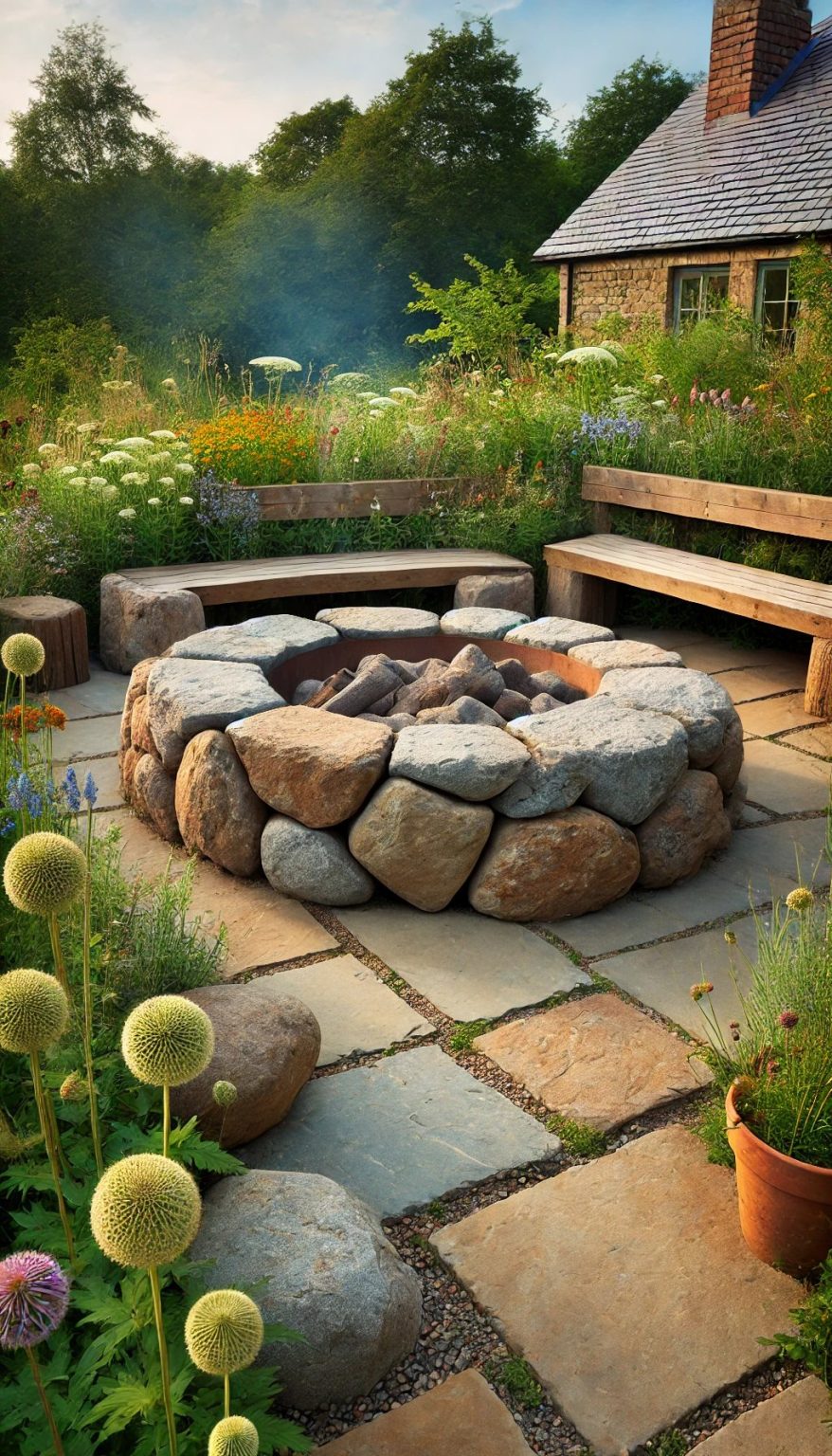 10 Stunning Stone Fire Pit Ideas That Will Transform Your Backyard (2024)