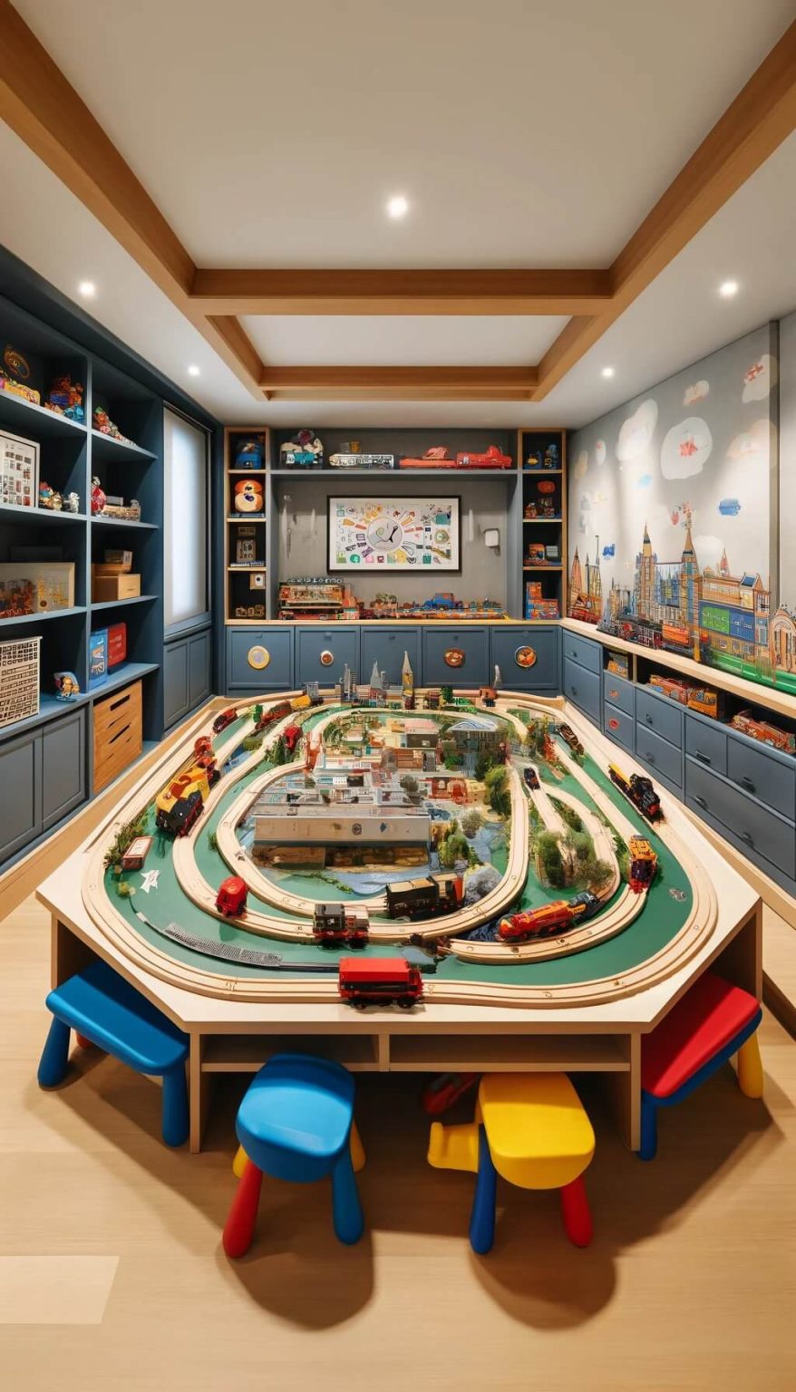 20+ Cool Train-Themed Boy's Room Ideas for Happy Kids (2024)
