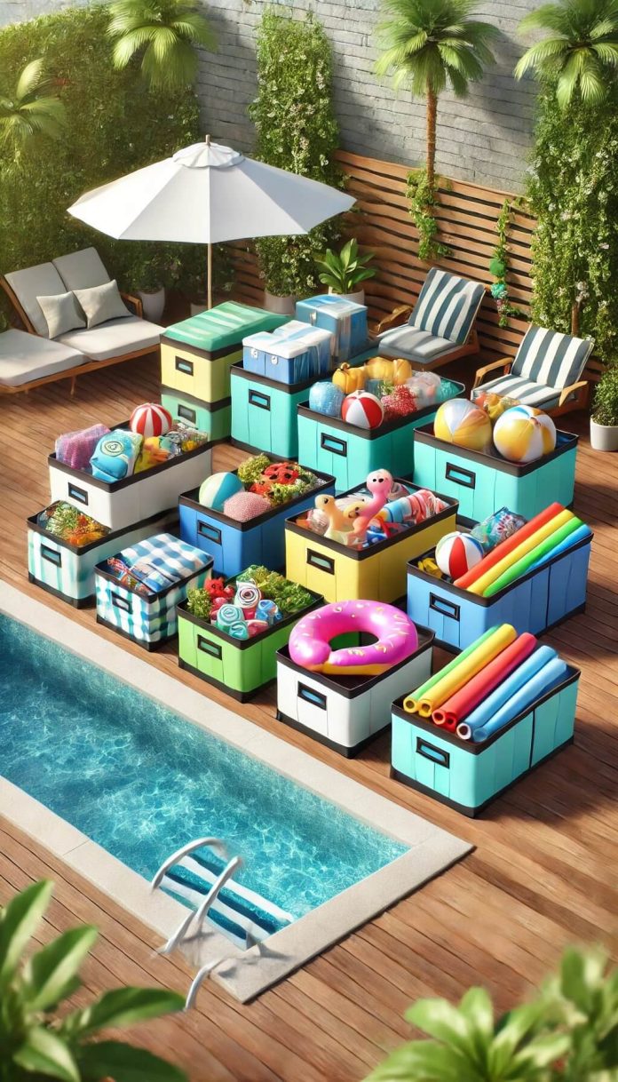 15 Smart Pool Float Storage Ideas to Maximize Space - FarmFoodFamily