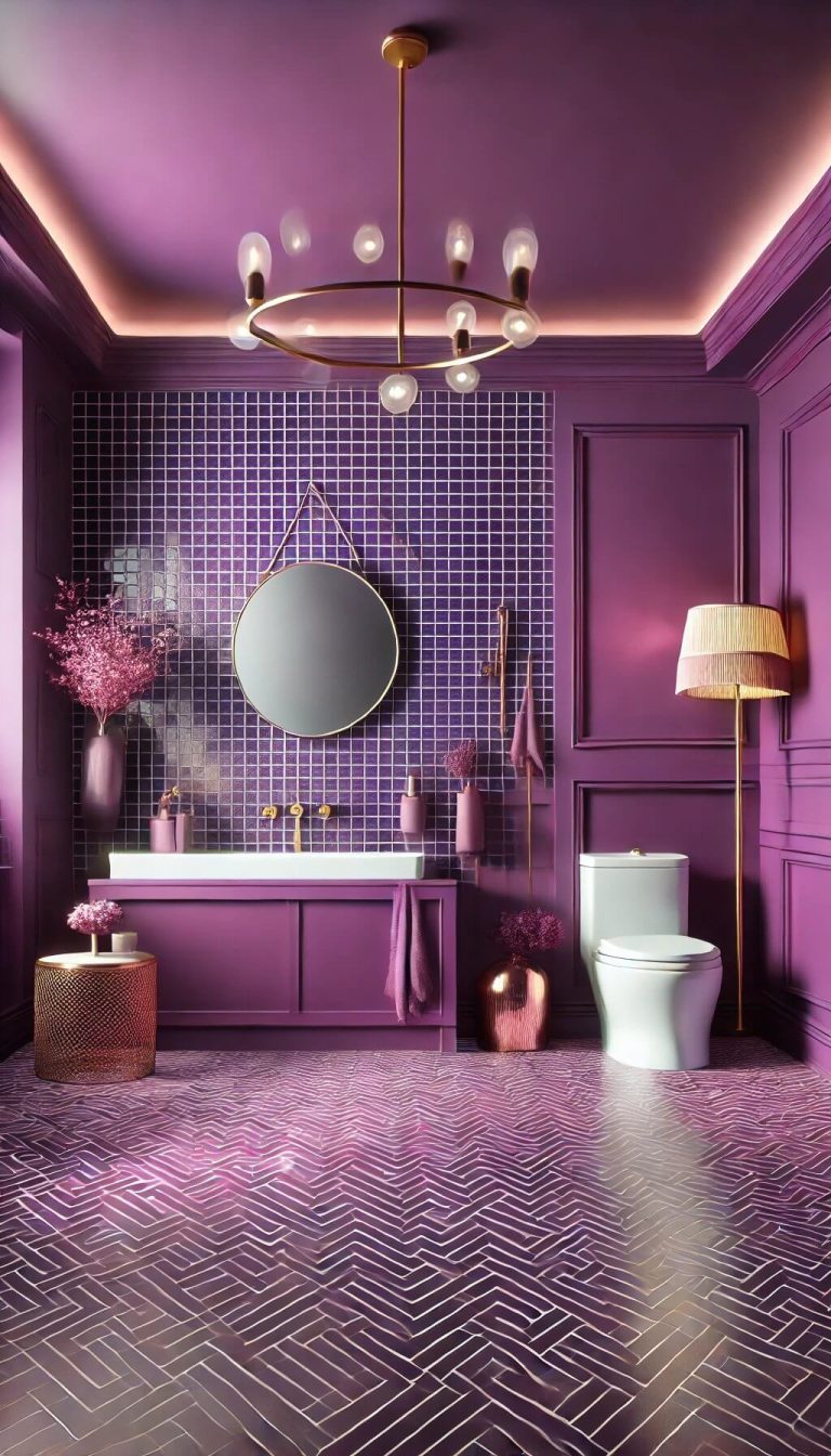 15+ Stunning Purple Bathroom Ideas That Will Inspire You (2024)