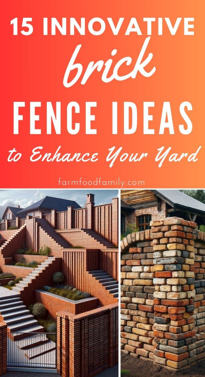 15 Creative Brick Fence Ideas to Boost Curb Appeal (2024)
