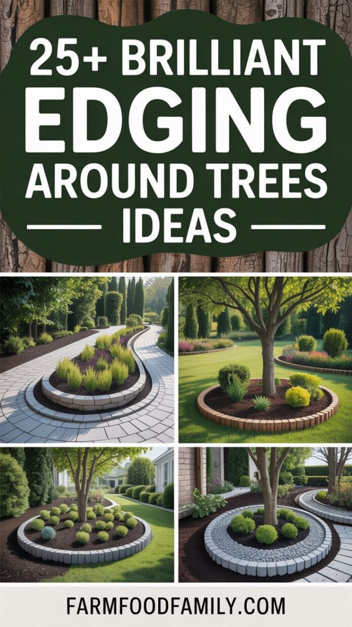 35+ Innovative Edging Around Trees Ideas for Every Garden Style (2025)