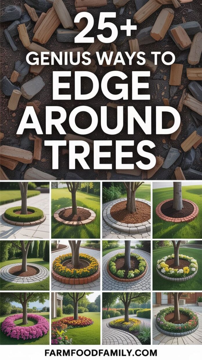 35+ Innovative Edging Around Trees Ideas for Every Garden Style (2025)