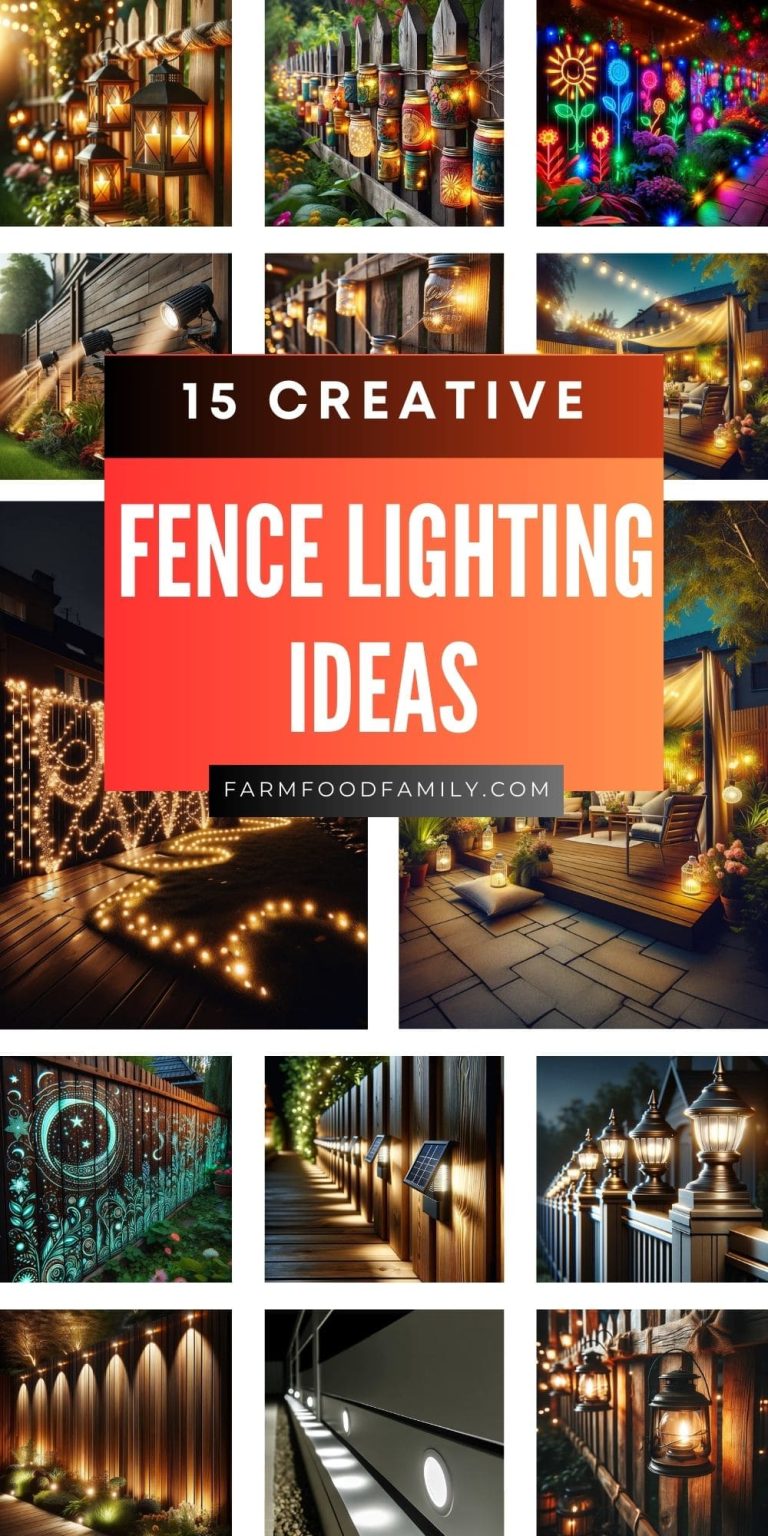 15 Creative Fence Lighting Ideas for a Magical Outdoor Space (2024)