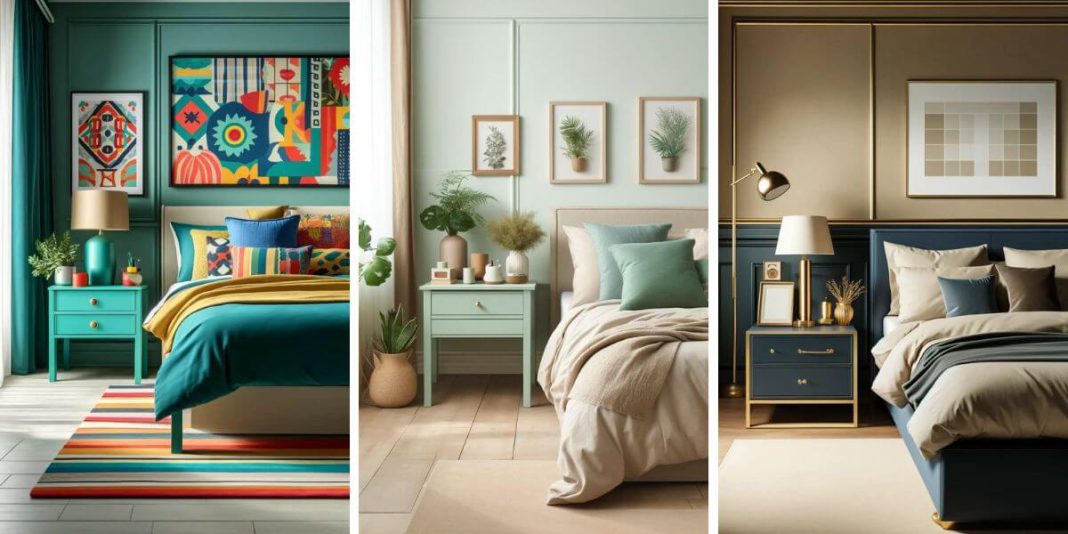 15+ Inspiring Nightstand Colors to Match Your Beige Bed (2024)