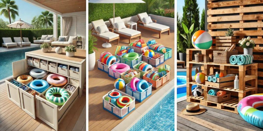 15 Smart Pool Float Storage Ideas to Maximize Space - FarmFoodFamily