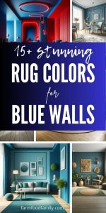 15 Stunning Rug Colors to Complement Your Blue Walls Perfectly