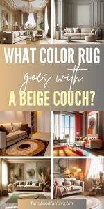 15 Stunning Rug Colors That Perfectly Match a Beige Couch