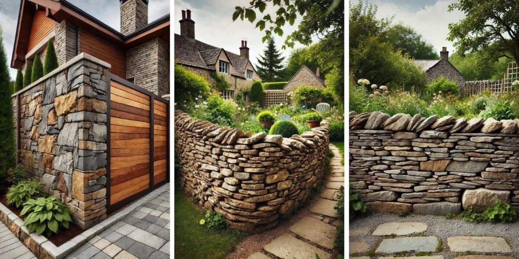 15+ Stunning Stone Fence Ideas to Transform Your Garden (2024)