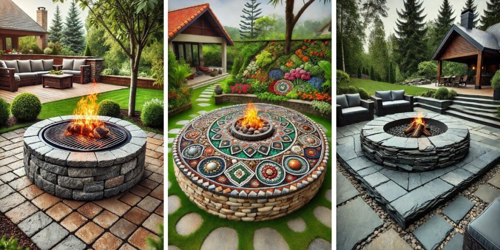 10 Stunning Stone Fire Pit Ideas That Will Transform Your Backyard (2024)