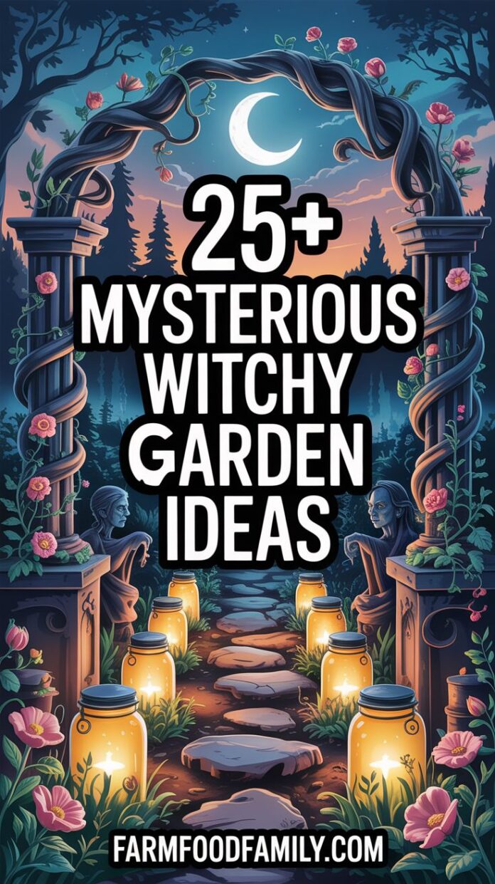 25+ Mystical Witchy Garden Ideas for a Magical Retreat (2025)