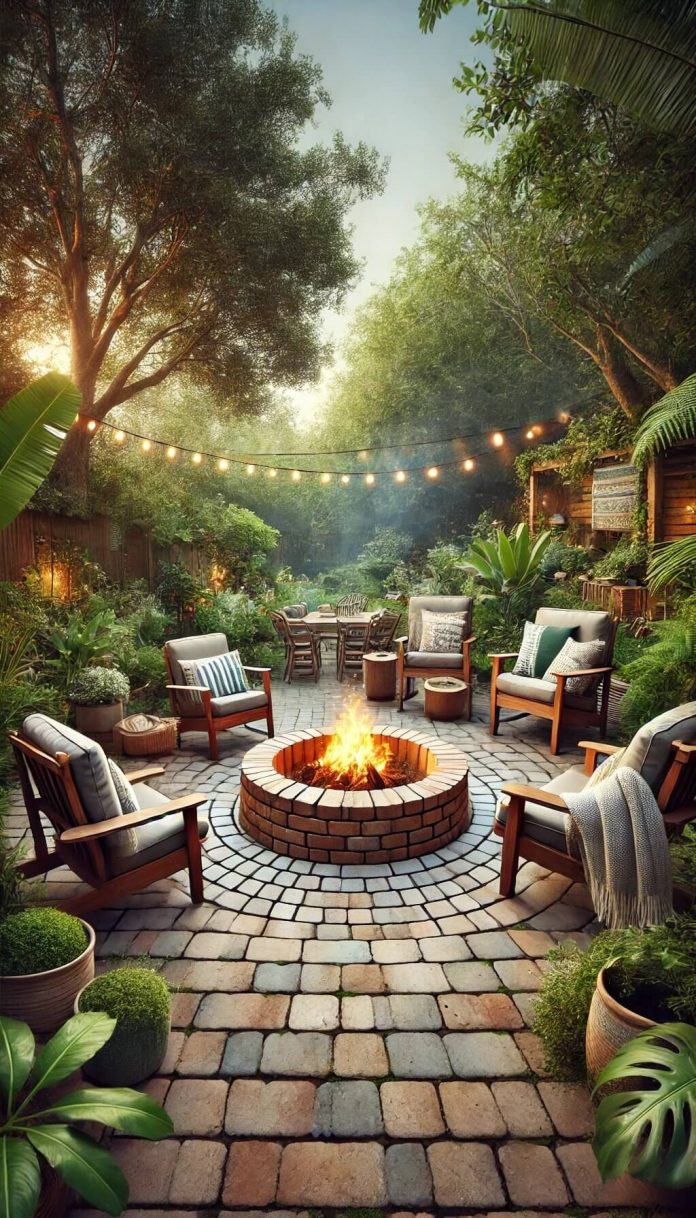 15+ Easy Brick Fire Pit Ideas to Elevate Your Outdoor Space (2024)