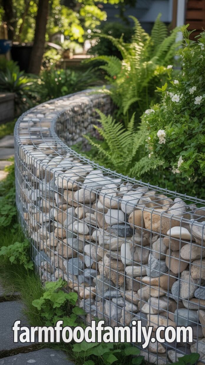 35+ Elegant Gabion Fence Ideas for a Chic Landscape (2025)