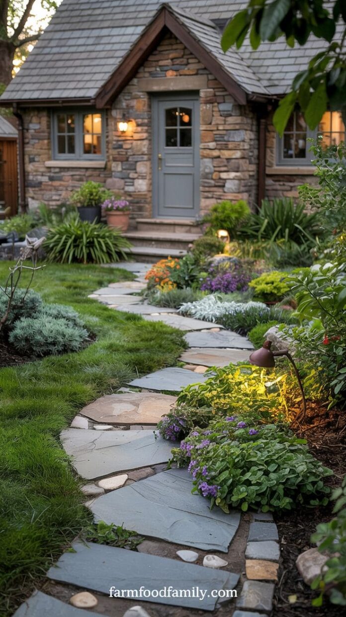 45+ Creative Stone Landscaping Ideas for a Gorgeous Front Yard (2026)