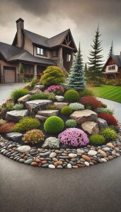 20+ Gorgeous Half Circle Driveway Ideas to Boost Your Curb Appeal (2024)