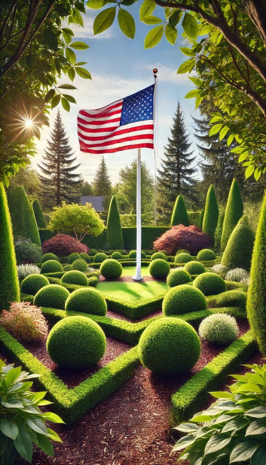 20 Stunning Flagpole Landscaping Ideas to Transform Your Yard (2024)