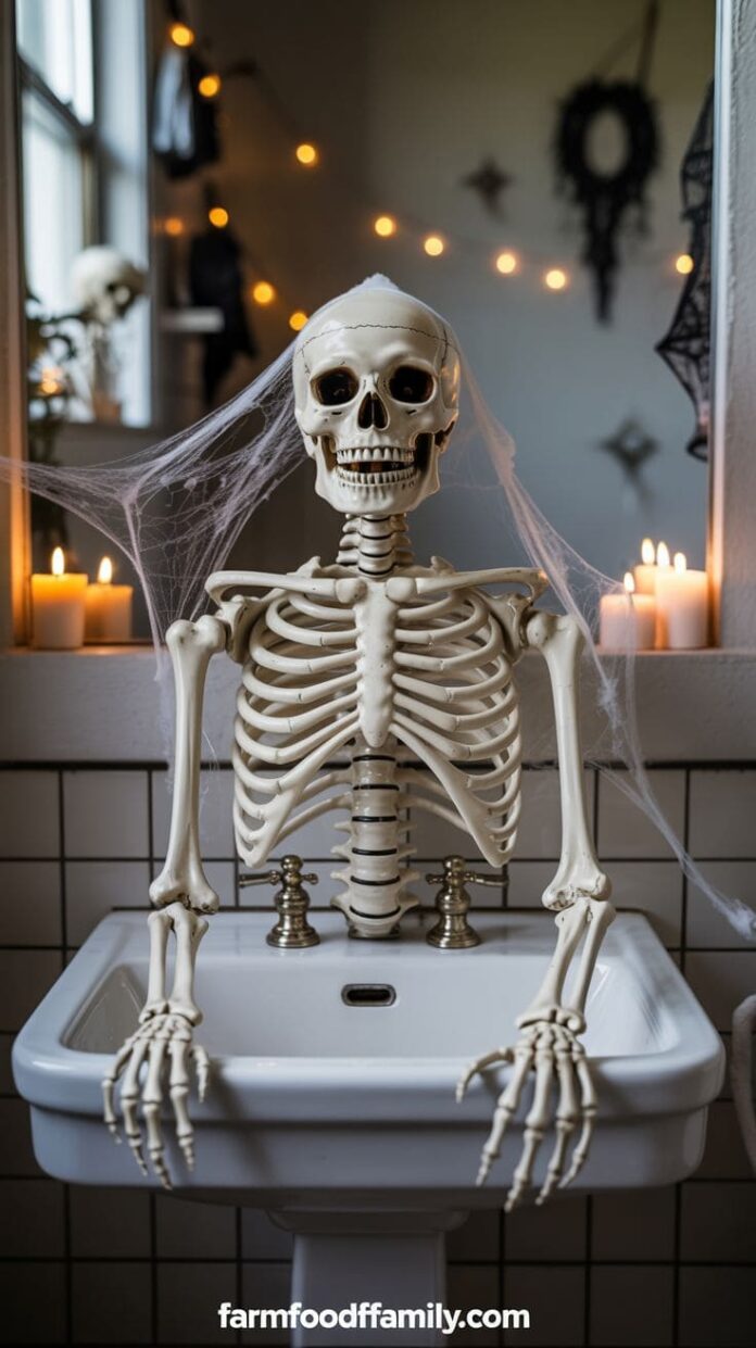 20 Terrifying Spooky Halloween Bathroom Ideas That Will Amaze Your ...