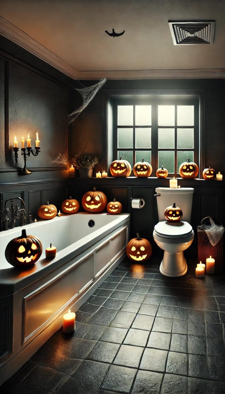 20 Terrifying Spooky Halloween Bathroom Ideas That Will Amaze Your ...