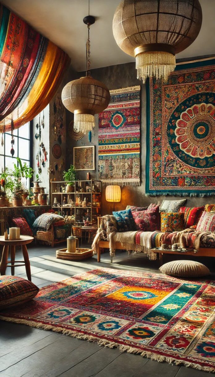 55 Vibrant Boho Living Room Ideas for a Stylish Makeover (2024)