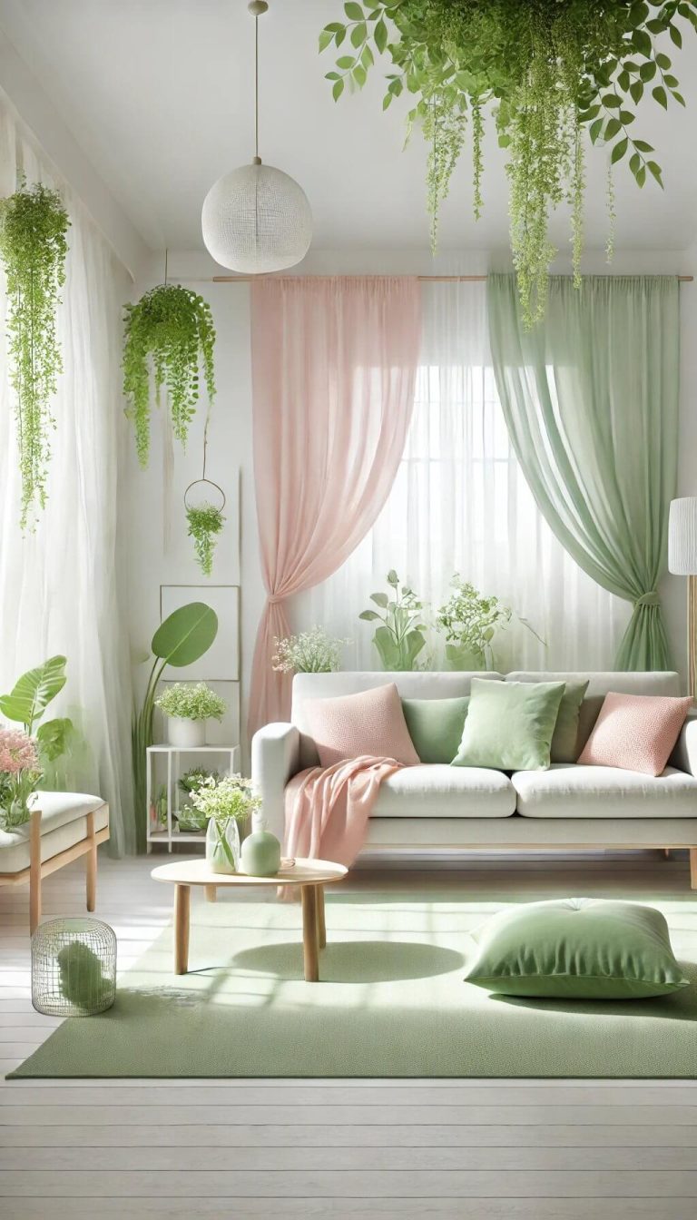 20 Stunning Pink and Green Living Room Ideas That Will Inspire You (2024)