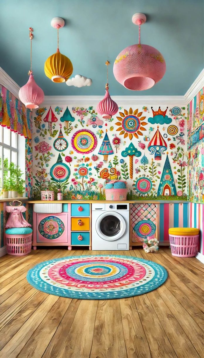 20 Magical Whimsical Laundry Room Inspirations for a Fun Makeover (2024)