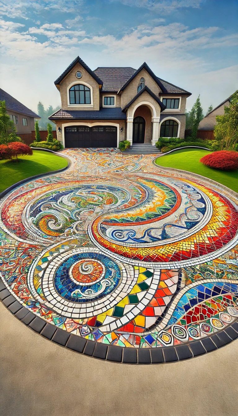 20+ Gorgeous Half Circle Driveway Ideas to Boost Your Curb Appeal (2024)
