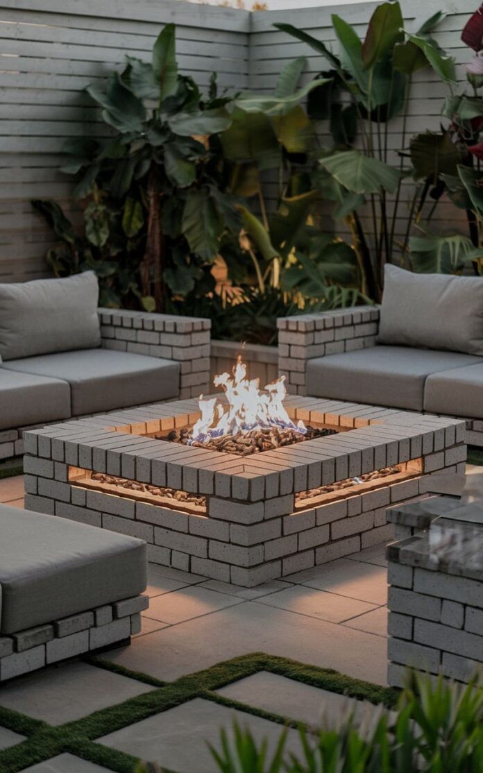 40+ Easy Brick Fire Pit Ideas to Elevate Your Outdoor Space (2025)