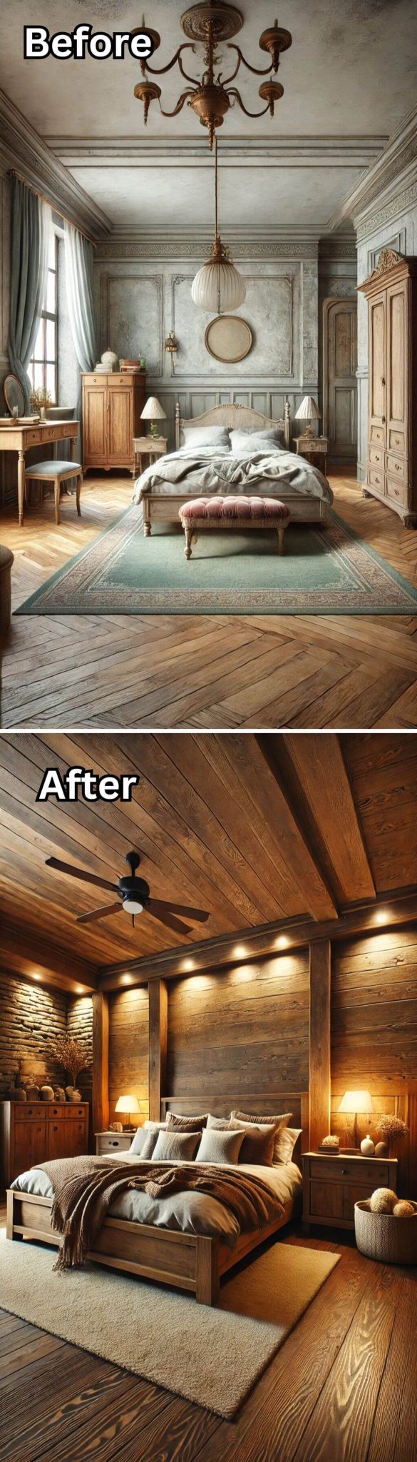 30 Ultimate Before and After Bedroom Makeovers That Deliver Stunning Results