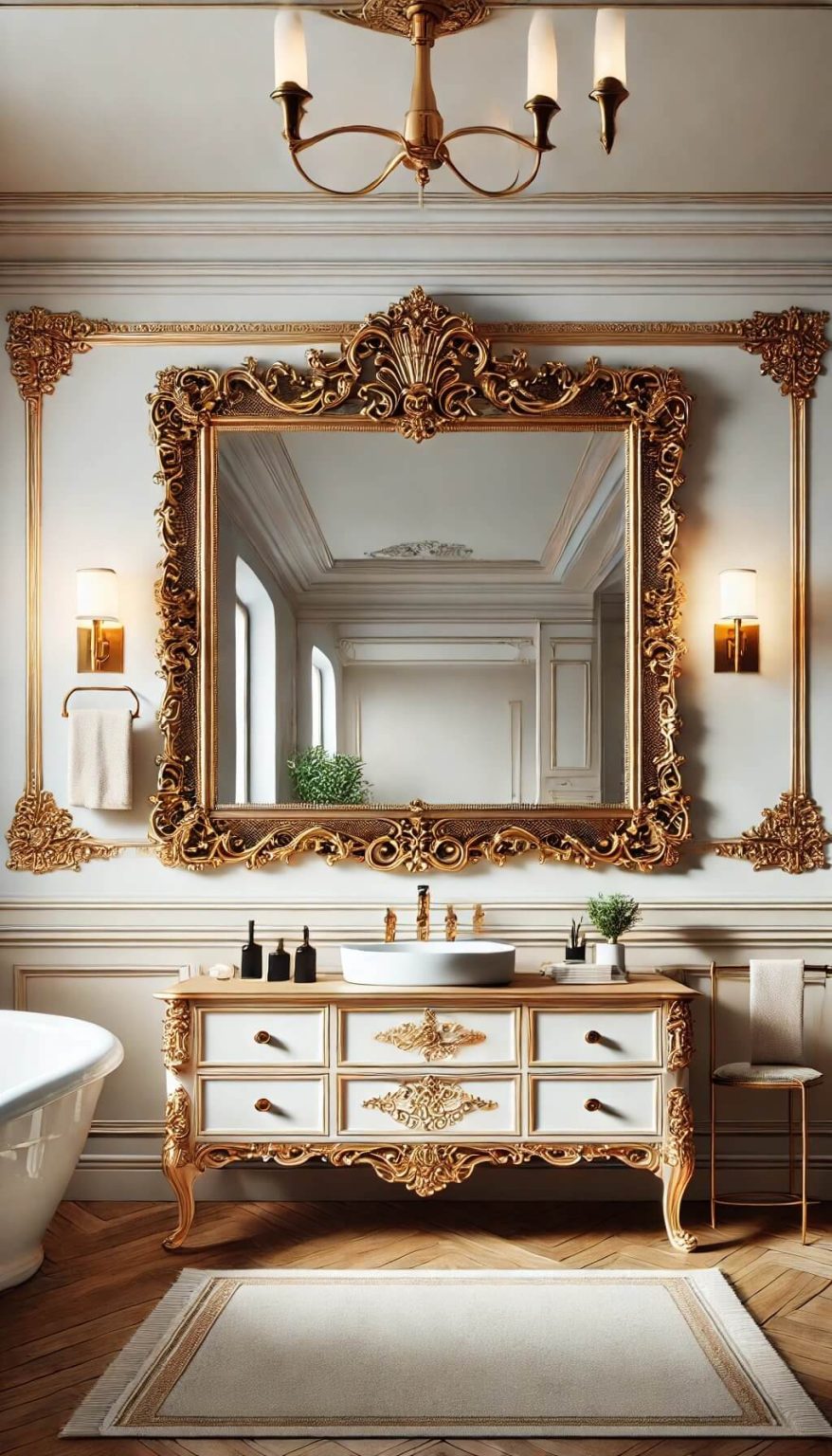 15+ Gorgeous Gold Bathroom Ideas for Effortless Glam (2024)