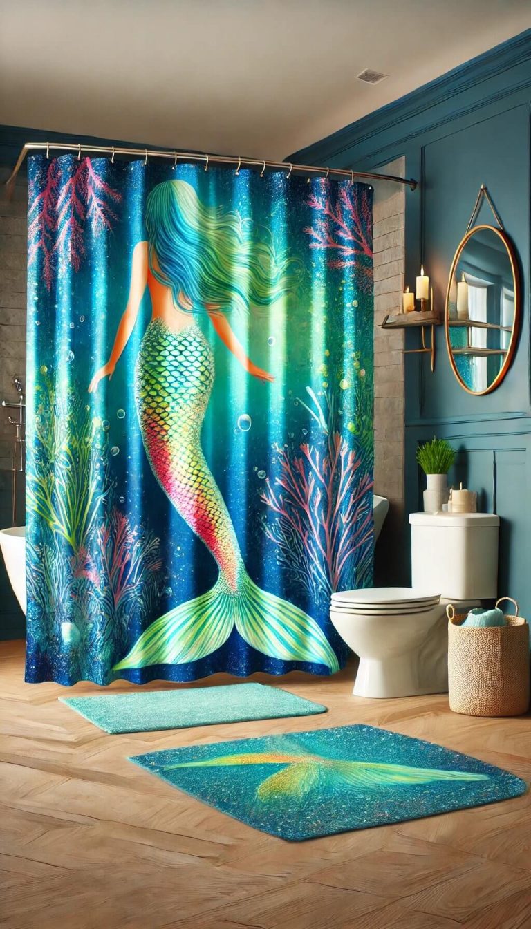 15+ Gorgeous Mermaid Bathroom Ideas for a Whimsical Touch (2024)