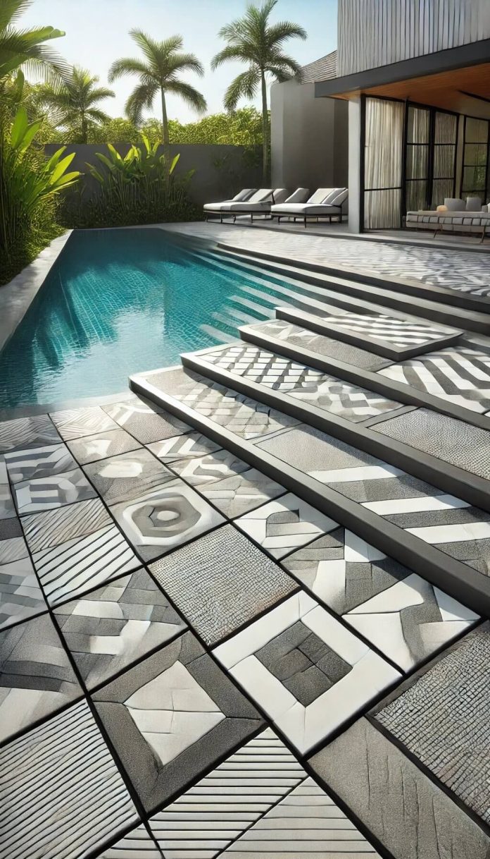 15+ Brilliant Pavers Around Pool Ideas for a Luxurious Look (2024)