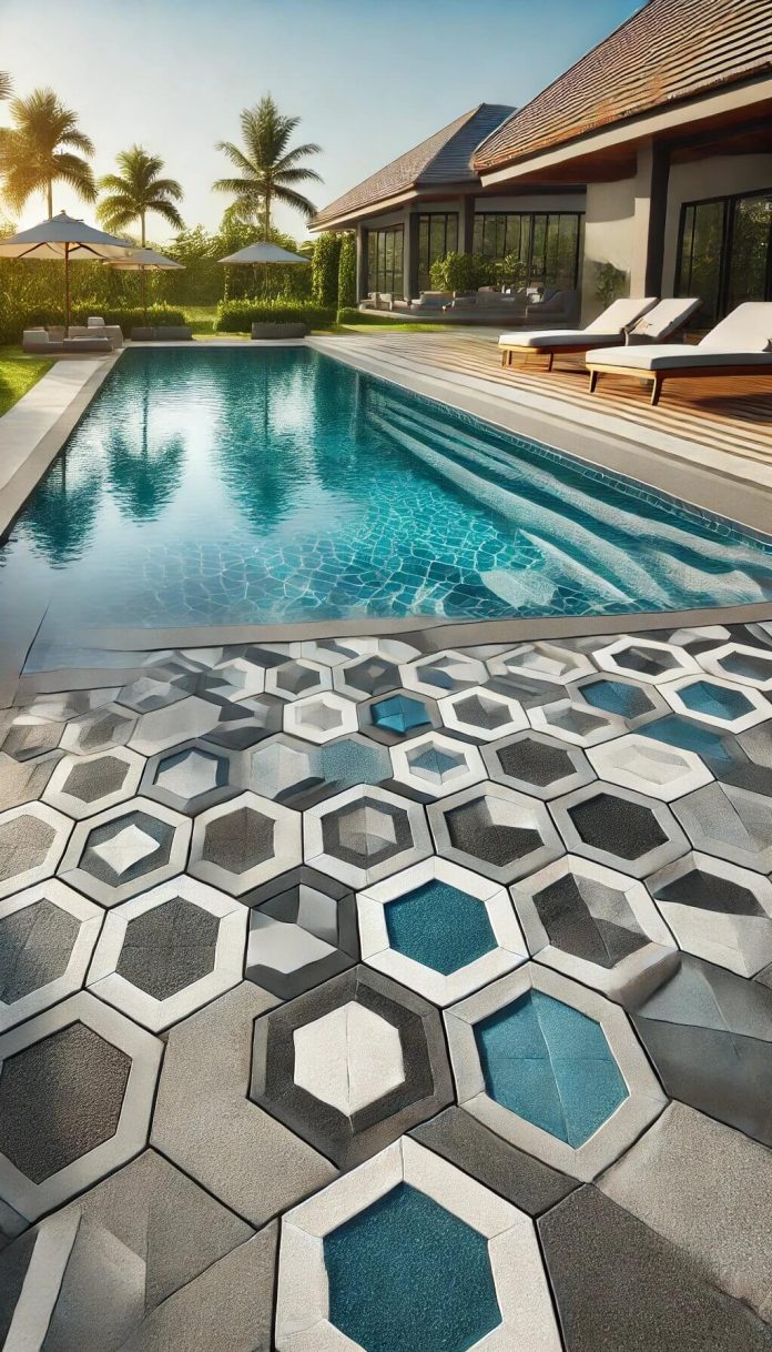 15+ Brilliant Pavers Around Pool Ideas for a Luxurious Look (2024)