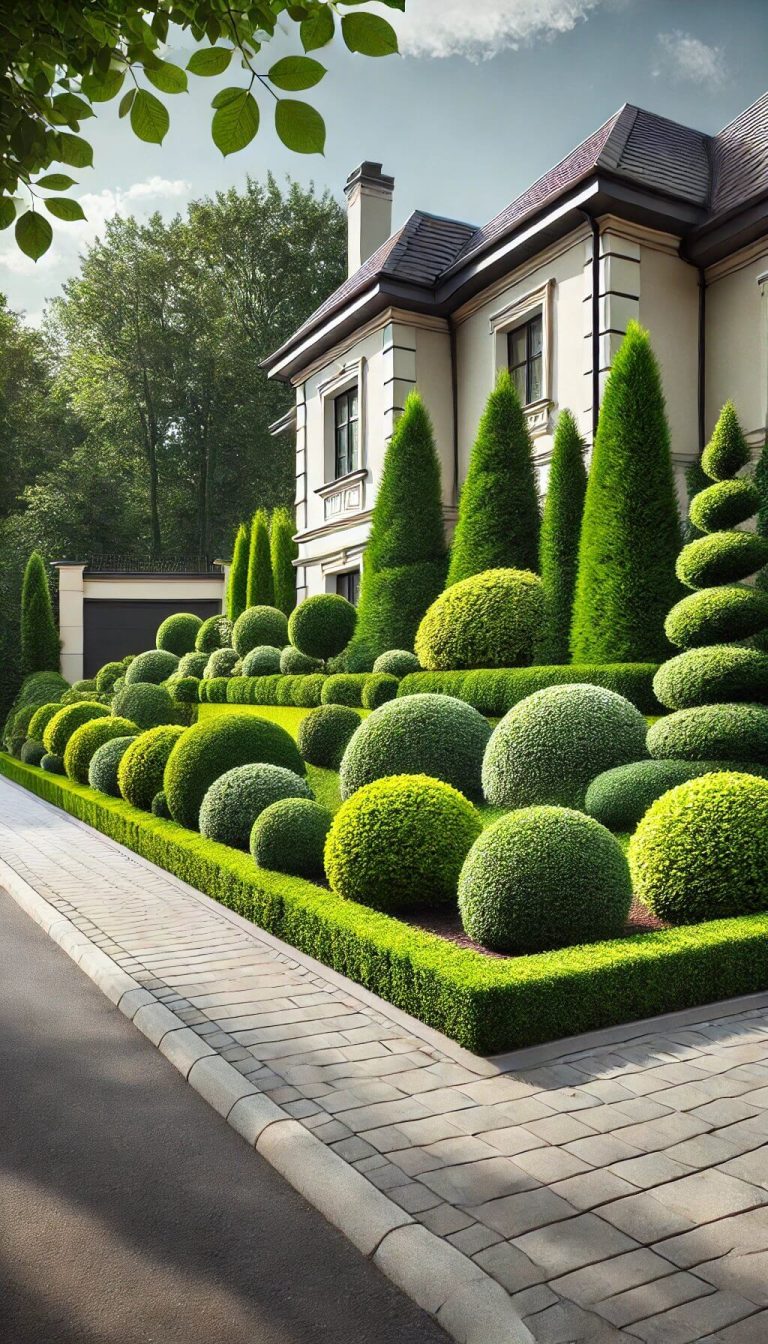20 Brilliant Evergreen Landscaping Ideas For Year Round Beauty 2024