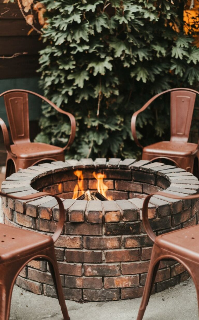 40+ Easy Brick Fire Pit Ideas to Elevate Your Outdoor Space (2026)